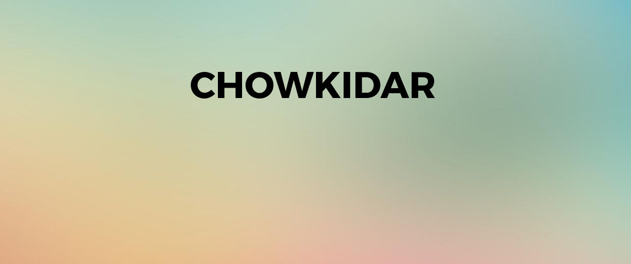 Chowkidar Movie (1974) | Reviews, Cast & Release Date in - BookMyShow