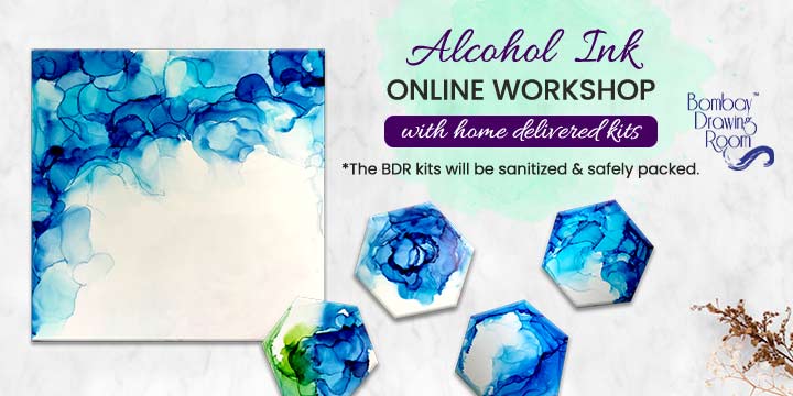 Alcohol Ink Workshop with Kits workshops Mumbai - BookMyShow