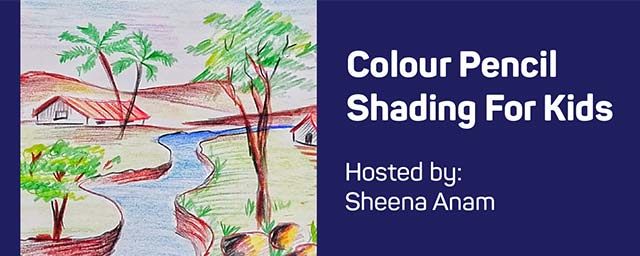 Colour Pencil Shading For Kids workshops,Online Streaming Events ...
