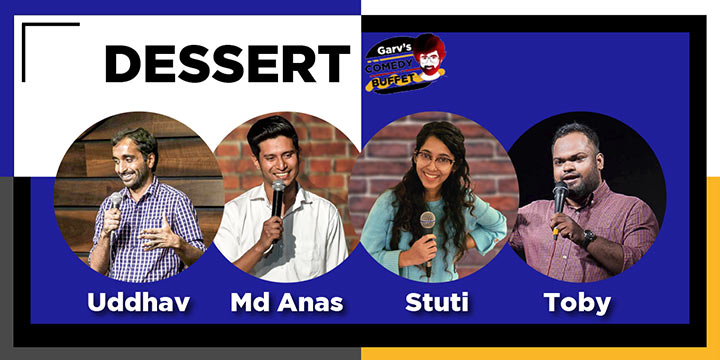 Dessert @ Garv`s Comedy Buffet comedy-shows National Capital Region ...