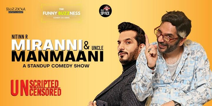 FunnyBUZZness W/ Miranni Manmaani Stand Up Comedy comedy-shows Mumbai ...