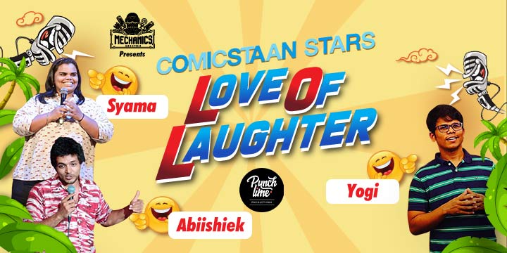 Love of Laughter comedy-shows Chennai - BookMyShow