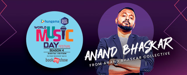 Anand Bhaskar Live Concert Online - World Music Day @ BookMyShow