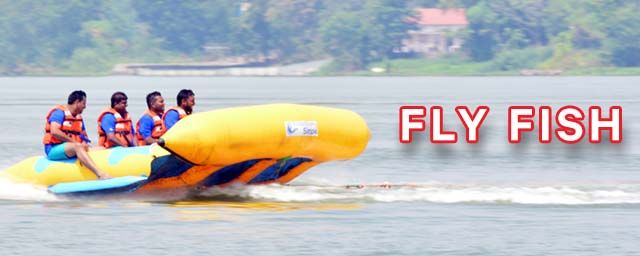 Fly Fish Rides at Bhavani Island Adventure Vijayawada - BookMyShow